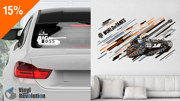 Join the Vinyl Revolution with World of Tanks Vinyl Stickers! | General ...