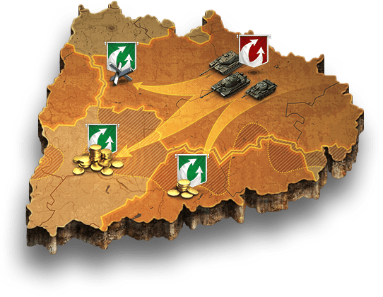 Clan wars — clan battles, World of Tanks Global Map, descriptions and ...